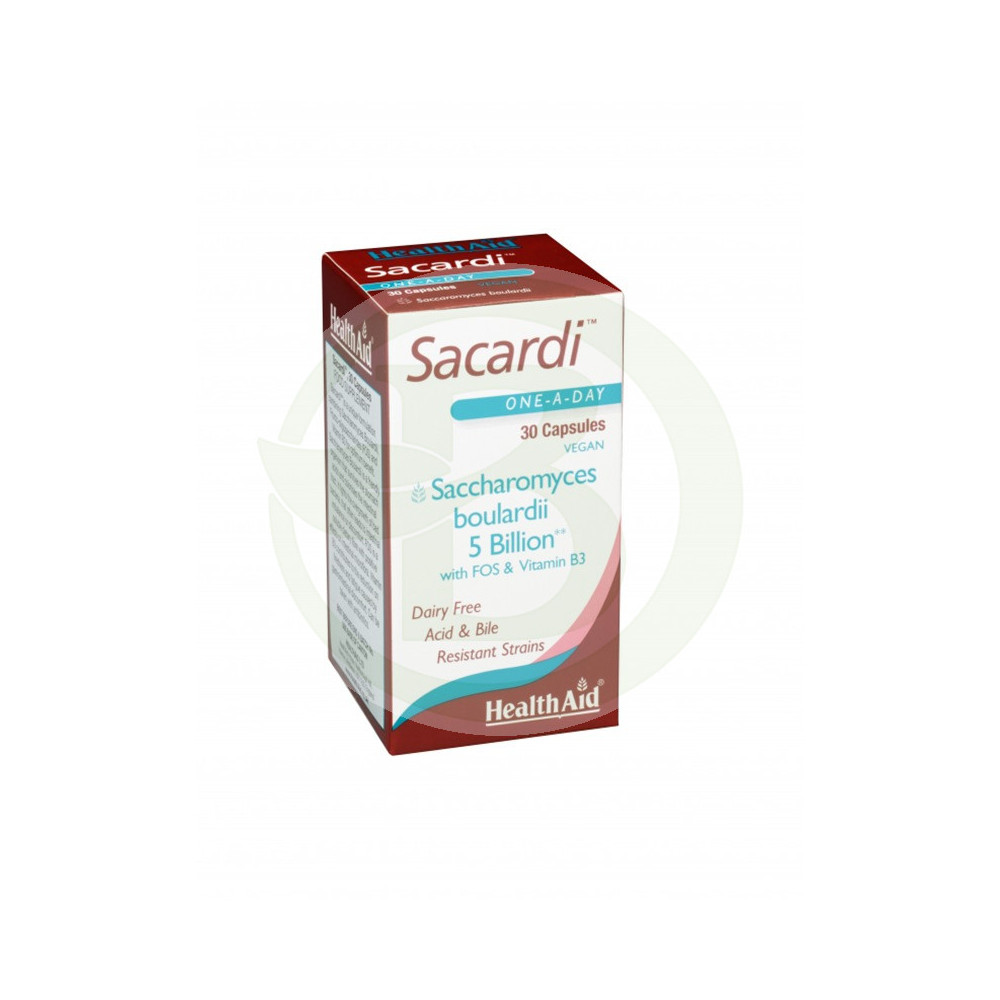 Sacardi 30 Cápsulas Health Aid