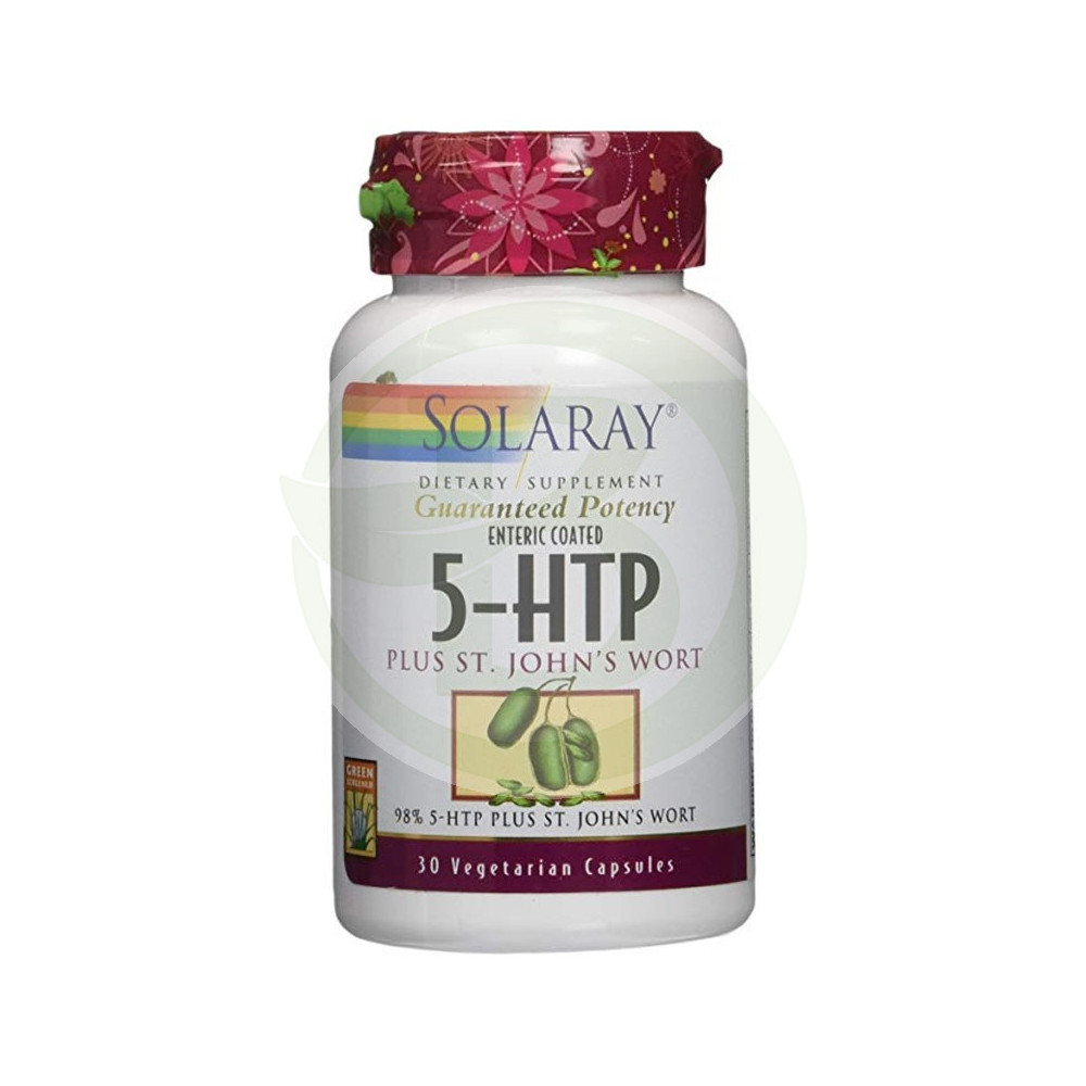 5HTP con Hipérico 30 Cápsulas Solaray