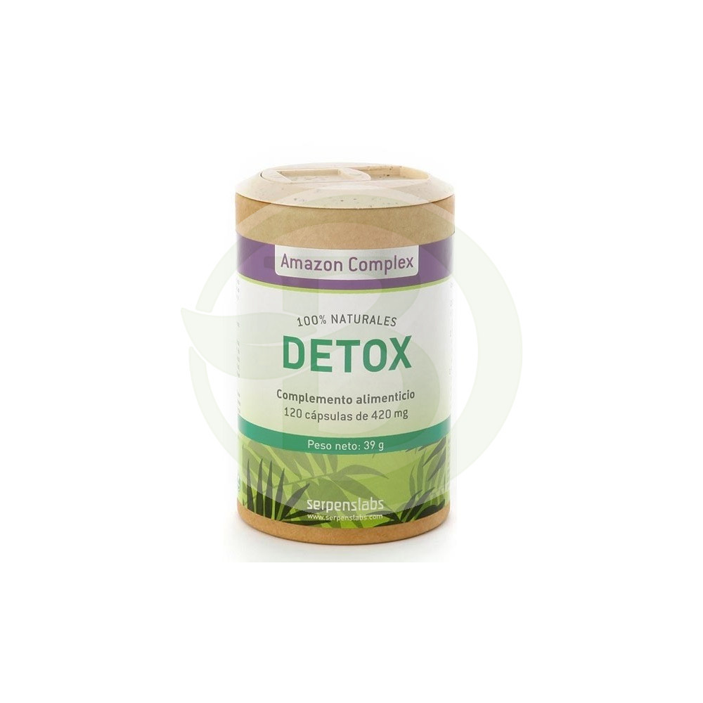Amazon Complex Detox 120 Cápsulas Serpens